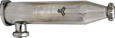 Stainless Steel Inline Filter Dairy Length 6 10 Inch At ₹ 6950piece