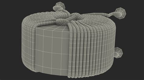 Toroidal Choke Coil Filter Inductor Soldered 3d Model 3d Molier