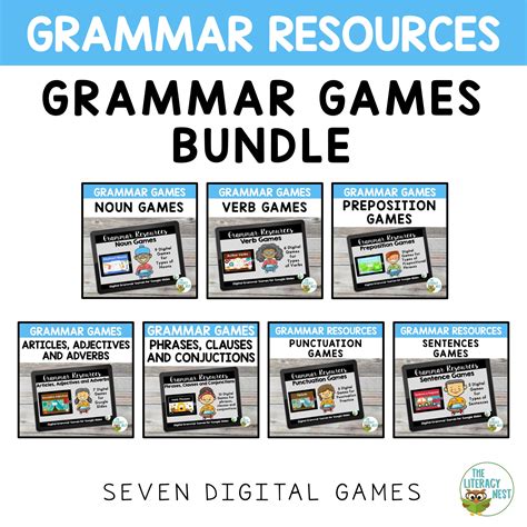 Types Of Sentences Games The Literacy Nest