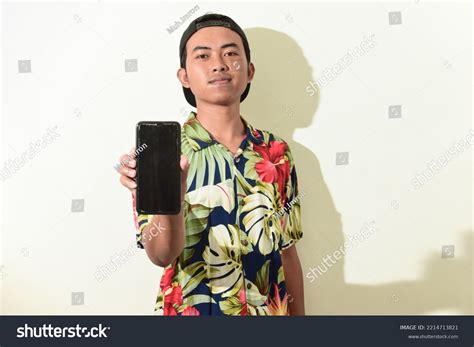 Portrait Asian Man Gaping Shocked Facial Stock Photo Shutterstock
