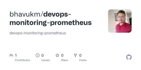 GitHub Bhavukm Devops Monitoring Prometheus Devops Monitoring Prometheus