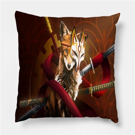 Assassin Fox Assassin Fox Pillow Teepublic