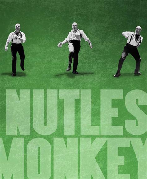 Tropic Thunder Nutless Monkee Les Grossman Quote Poster 12x18 Etsy