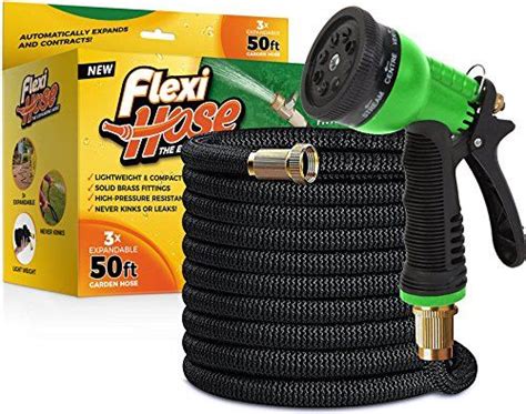 Flexihose Upgraded Expandable 50 Ft Garden Hose