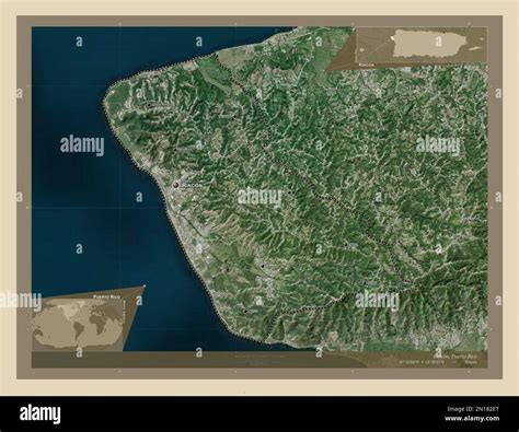 Rincon Municipality Of Puerto Rico High Resolution Satellite Map