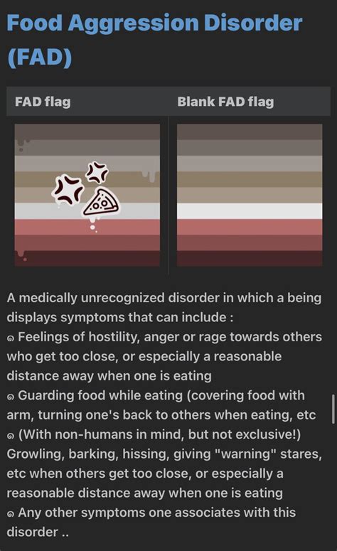 Food Aggression Disorder Fad Rfakedisordercringe