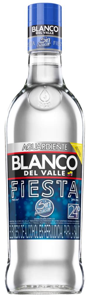 Aguardiente Blanco Del Valle Industria De Licores Del Valle