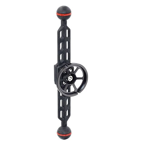Plastic Carbon Brazo Doble Bola 25 Mm Long 24 Cm Y Porta Objetivo M52 Mm