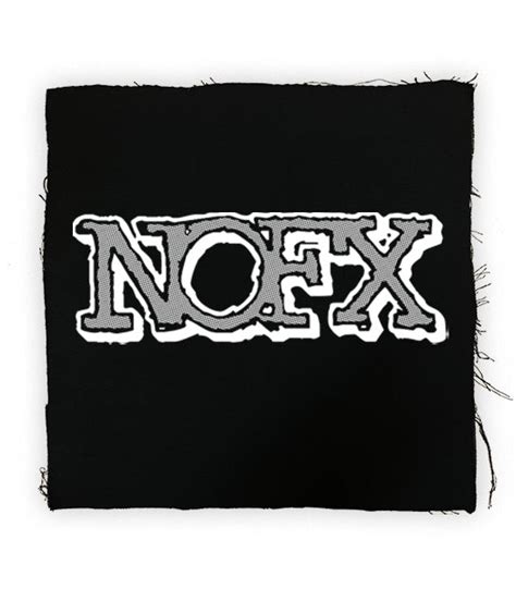 Nofx Logo Back Patch Dr Strange Records Wholesale