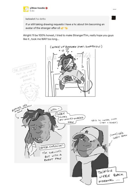 Stranger Tim Au Part 1 Tma Welcome To Night Vale The Bright Sessions Character Concept