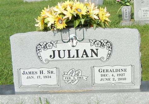 Geraldine Cobb Julian 1927 2010 Find A Grave Memorial