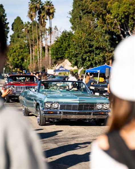 Lowriders Gather In Westiminister For A New Years Day Celebration