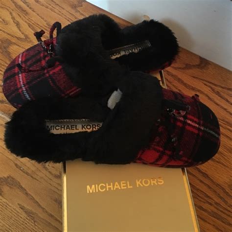 Michael Kors Shoes House Slippers Michael Kors Size 7 Redblack