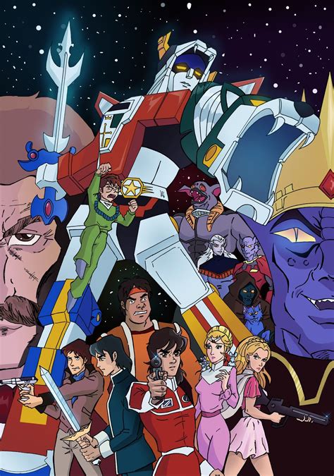 Voltron 80s Cartoon Background Old School Voltron Transformers 80s Wallpaper