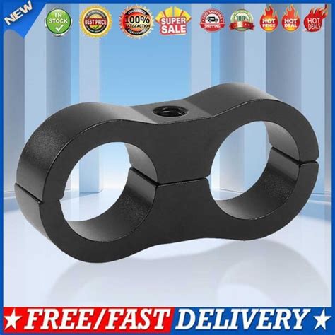 Car Tubing Clamp Aluminum Oil Pipe Fitting Connector Universal An6 An8