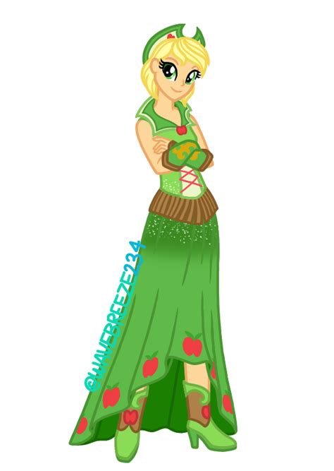 Mlp Eg Royal Ball Applejack By Wavebreeze234 On Deviantart