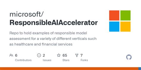 Github Microsoftresponsibleaiaccelerator Repo To Hold Examples Of Responsible Model