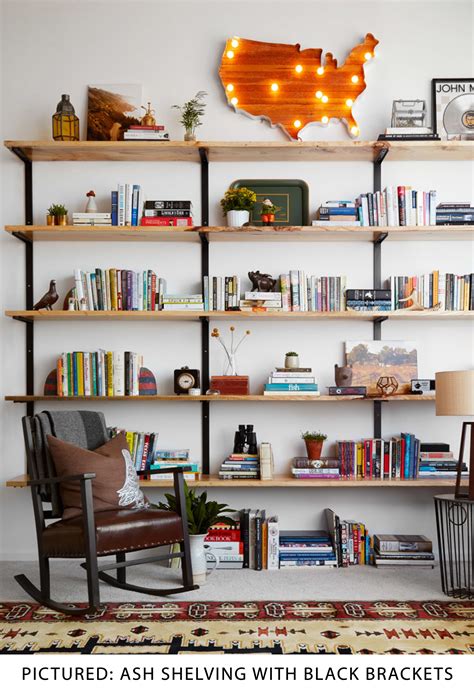 Wall Mounted Bookshelves Brackets At Ruth Townsend Blog