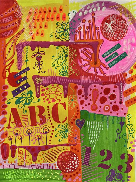 Abc Fantasy Painting By Cate Field Fine Art America