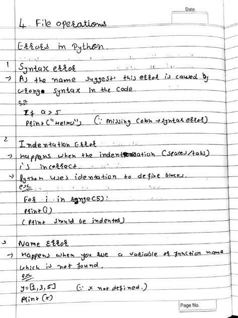 Python File Operations And Syntax Guide Pdf Computer Programming