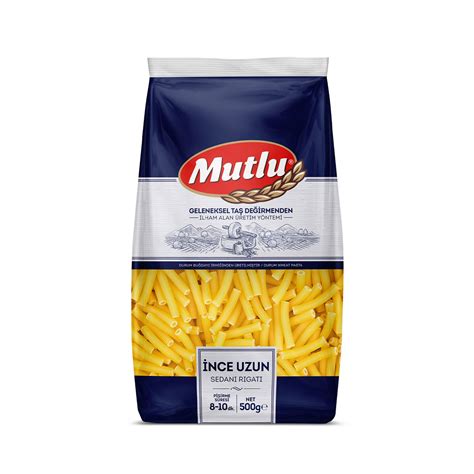 Mutlu 500 Gr İnce Uzun Makarna