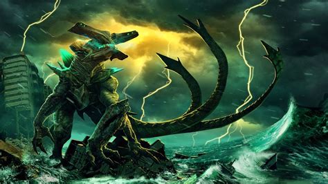 Pacific Rim Kaiju Concept Art By Francisco Ruiz Xombiedirge
