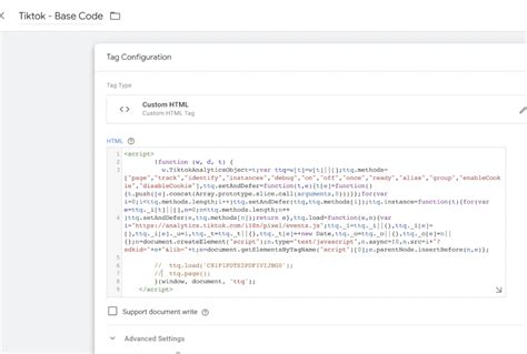 SignalSight TikTok Events API Setup