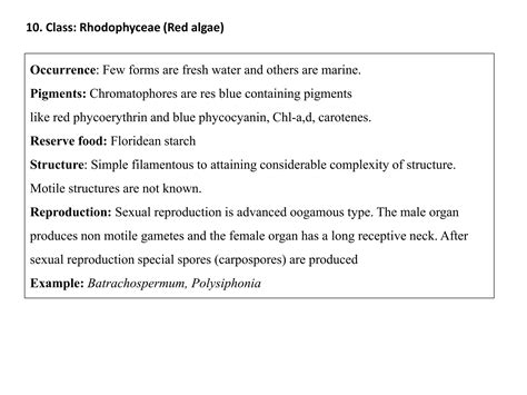 Algae Classificationpptx