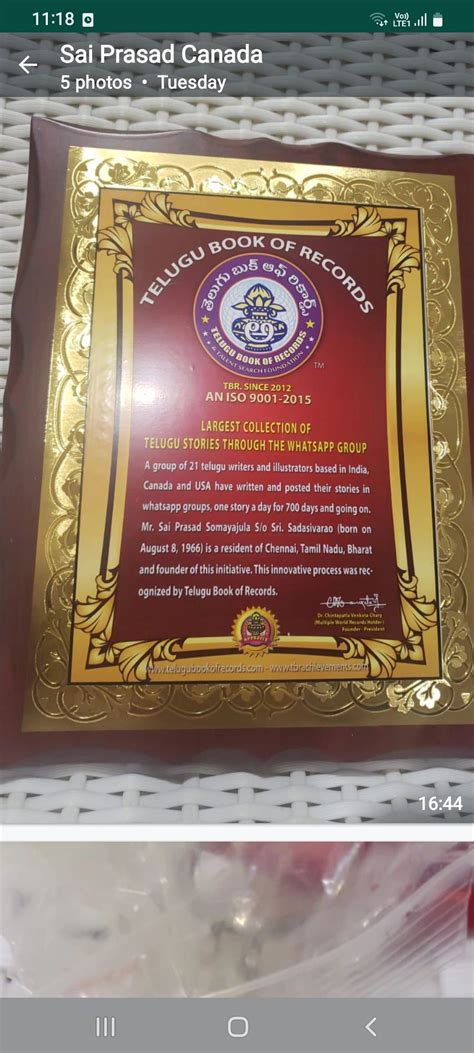 Sai Prasad Somayajula On Linkedin Chattanathan Devarajan Thank You So Much For Featuring Me In