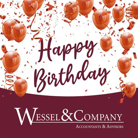 Wessel And Company On Linkedin Wishing You A Very Happy Mary Ellen Denny