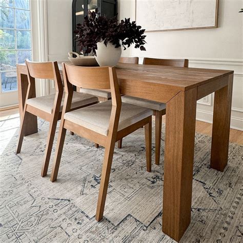Modern Solid Wood Dining Table 72 Plankbeam
