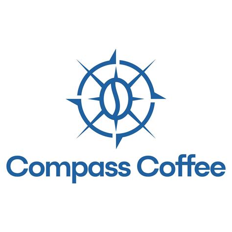 Compass Coffee Cafe Flat Minimalist Logo Design 66127083 Vector Art At Vecteezy
