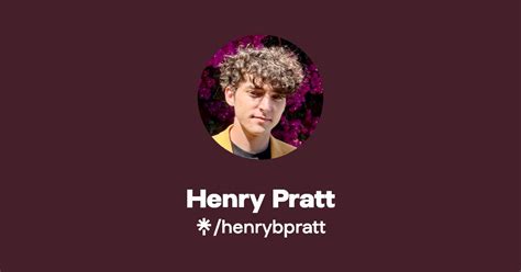 Henry Pratt Linktree