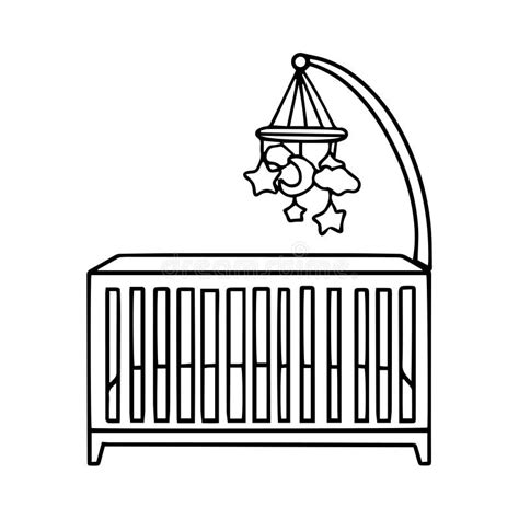 Cot Clip Art Black And White