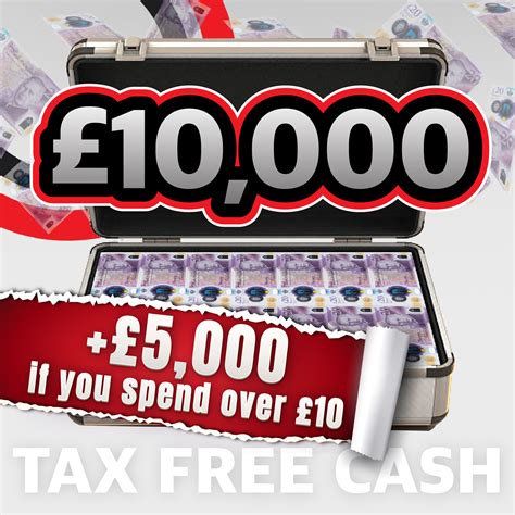 Win £10000 Tax Free Cash For 18p Or £15000 If Your Order Is Over £10