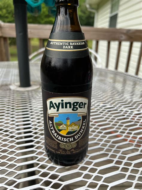 Ayinger Dunkel Yum Rbeerporn