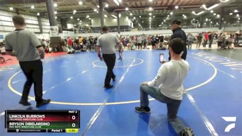 Super Hwt 96 Lbs Round 2 Bryson Dibelardino Mat Rats Wrestling Club Vs Linkoln Burrows