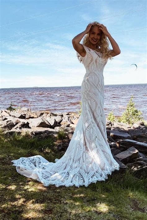 Boho Beach Wedding Dresses