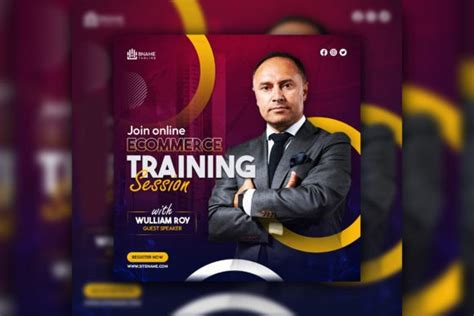 Workshop Social Media Post Template Graphic By Rsgraphicpoint · Creative Fabrica