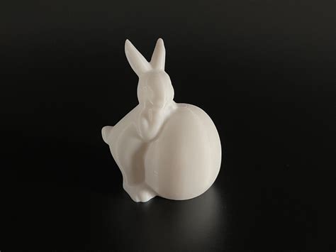 Bunny Leaning Against A Large Egg By Michaju3d Makerworld
