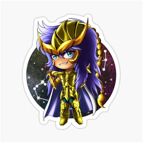 Dohko Libra Chibi Sticker For Sale By Zellaminanm Redbubble