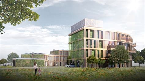 Gensler Designs Circular Housing Block With Electric Vehicle Garages