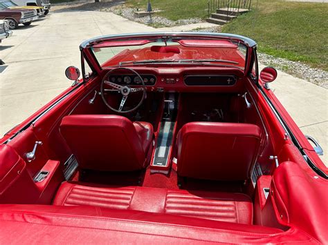 1965 Ford Mustang Convertible Interior 1965 Ford Mustang For Sale