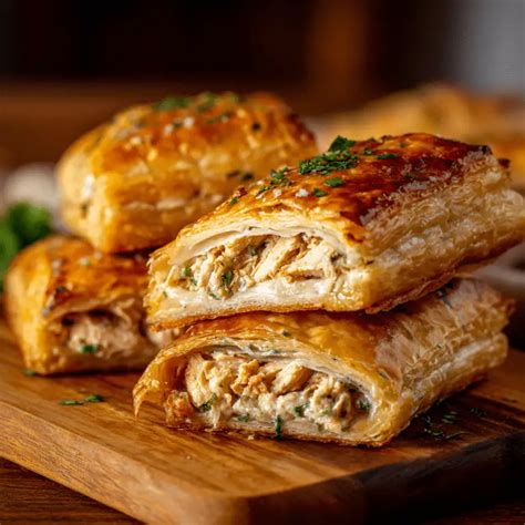 Creamy Chicken Puff Pastry Tasty Chow