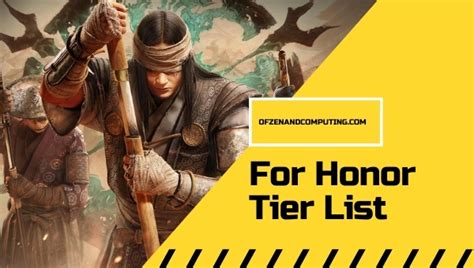 For Honor Tier List November 2022 Best Heroes Ranked Updated