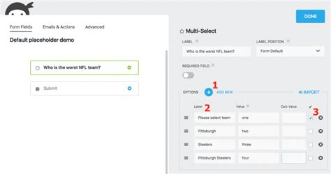 Dont Miss This Simple Trick For Select Fields Ninja Forms