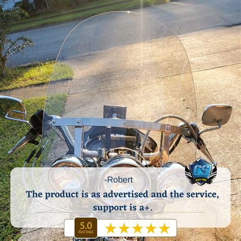 Harley Davidson Heritage Springer Replacement Windshield Fits Hd