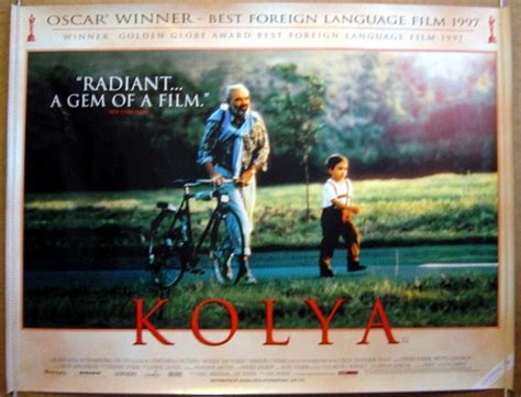 “kolya” Original Quad Movie Poster Pastposters