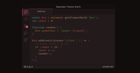 Bearded Theme By Beardedbear Vs Code Themes