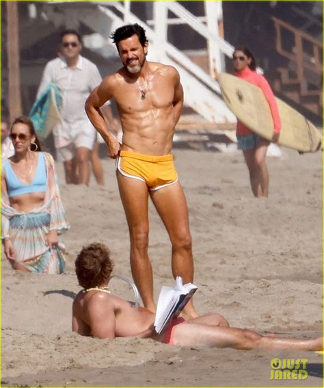 Matt Bomer Shows Off Ripped Shirtless Physique And Lower Back Tattoo